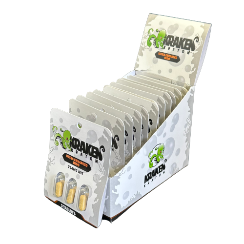Kraken Ultra Enhanced Indo Chewable Tablets - 12 Packs Per Display (Si ...